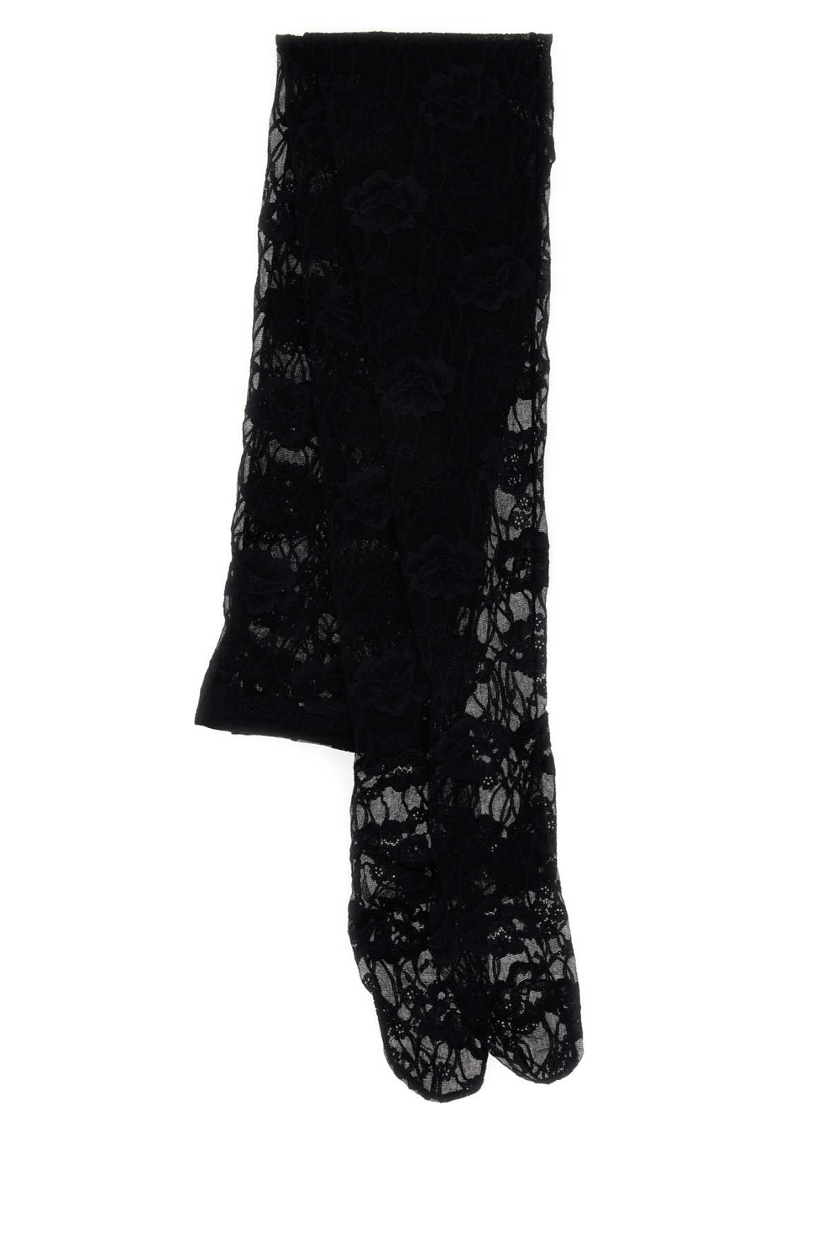 Saint Laurent Women Black Lace Collant – Luosophy