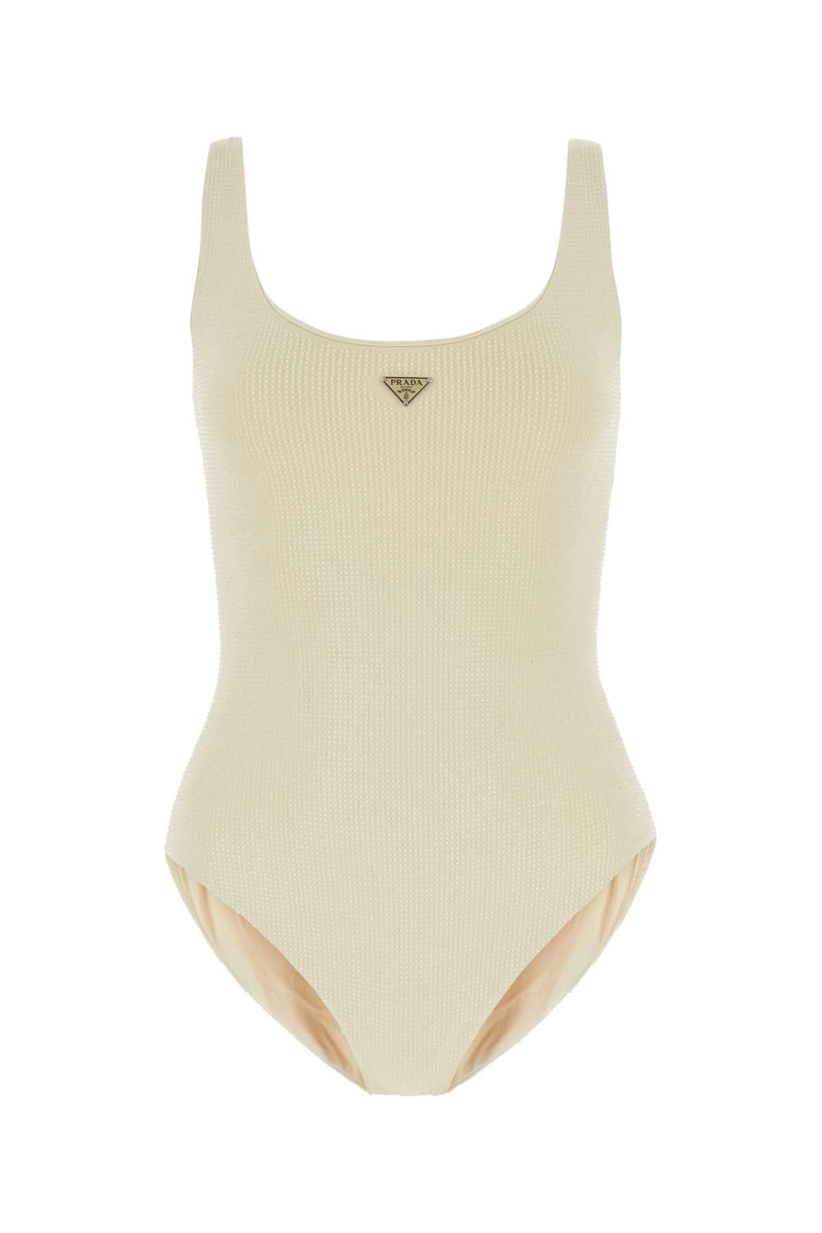 Prada Women Embellished Stretch Nylon Swimsuit – Luosophy