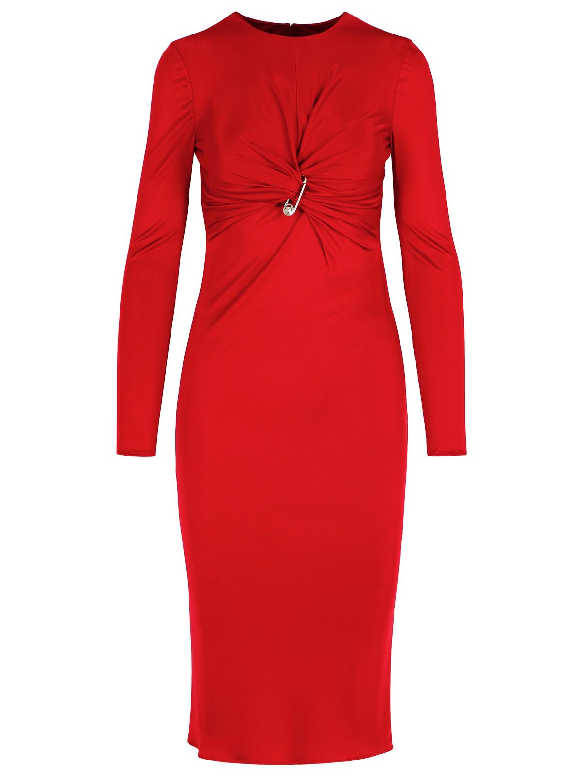 Versace 'Medusa' Red Viscose Dress Women – Luosophy