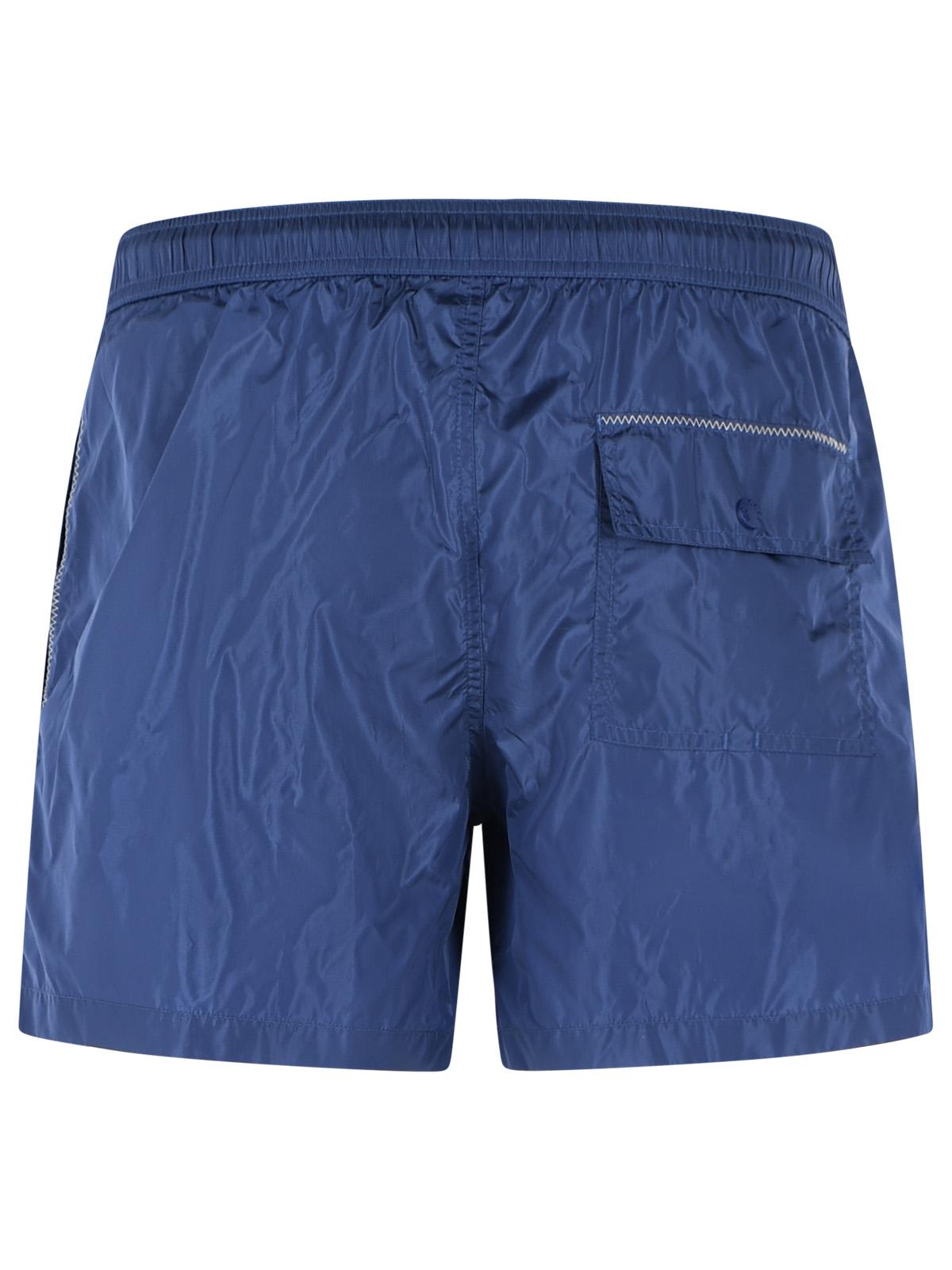 Moncler Blue Polyamide Swimsuit Men – Luosophy
