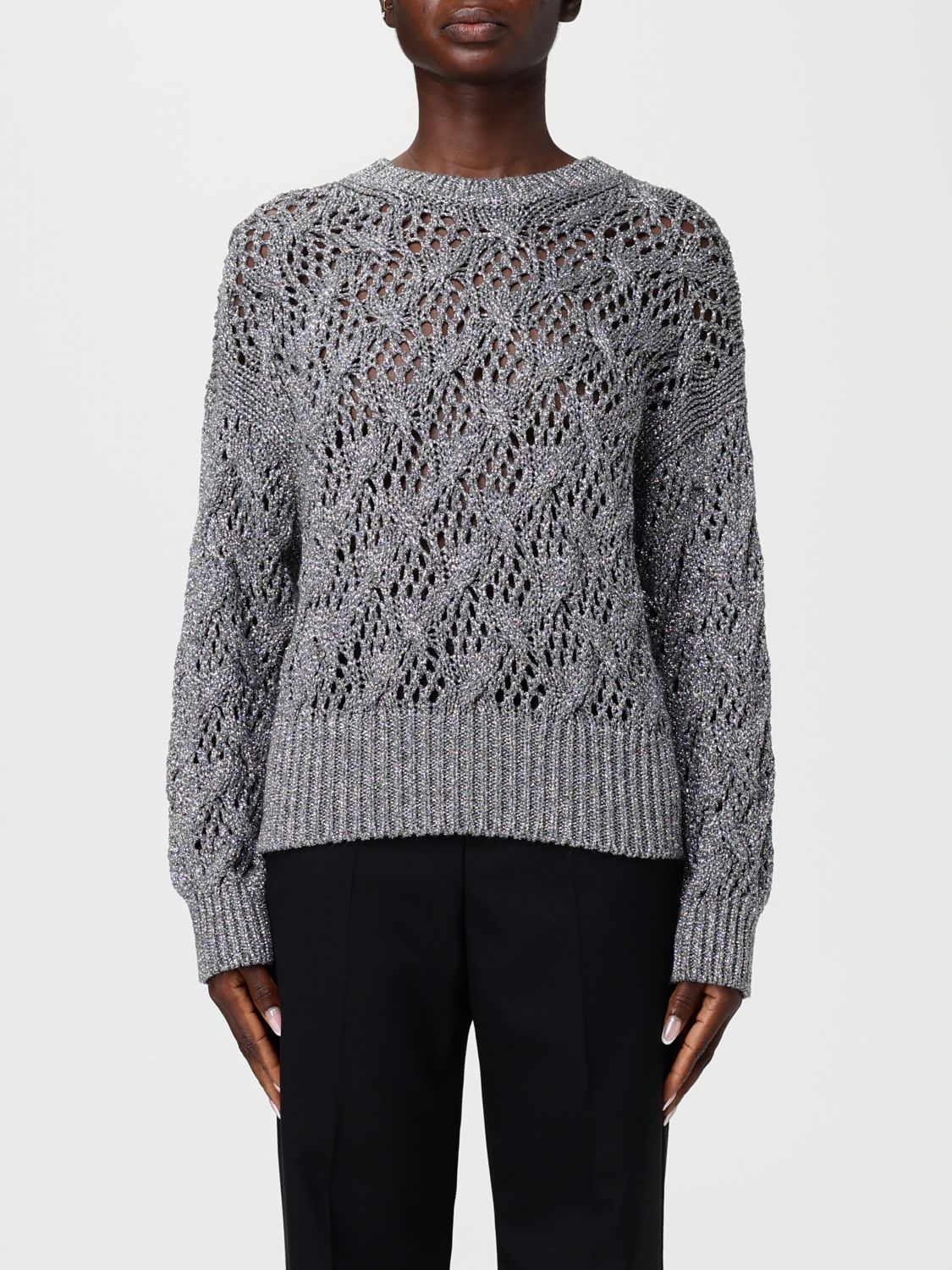 Max Mara Studio Sweater Woman Grey – Luosophy